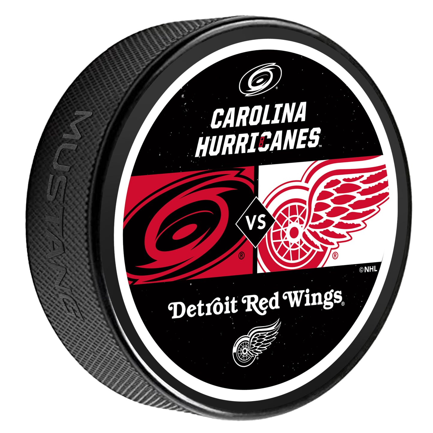Mustang Products Red Wings Match Up Puck – Carolina Pro Shop