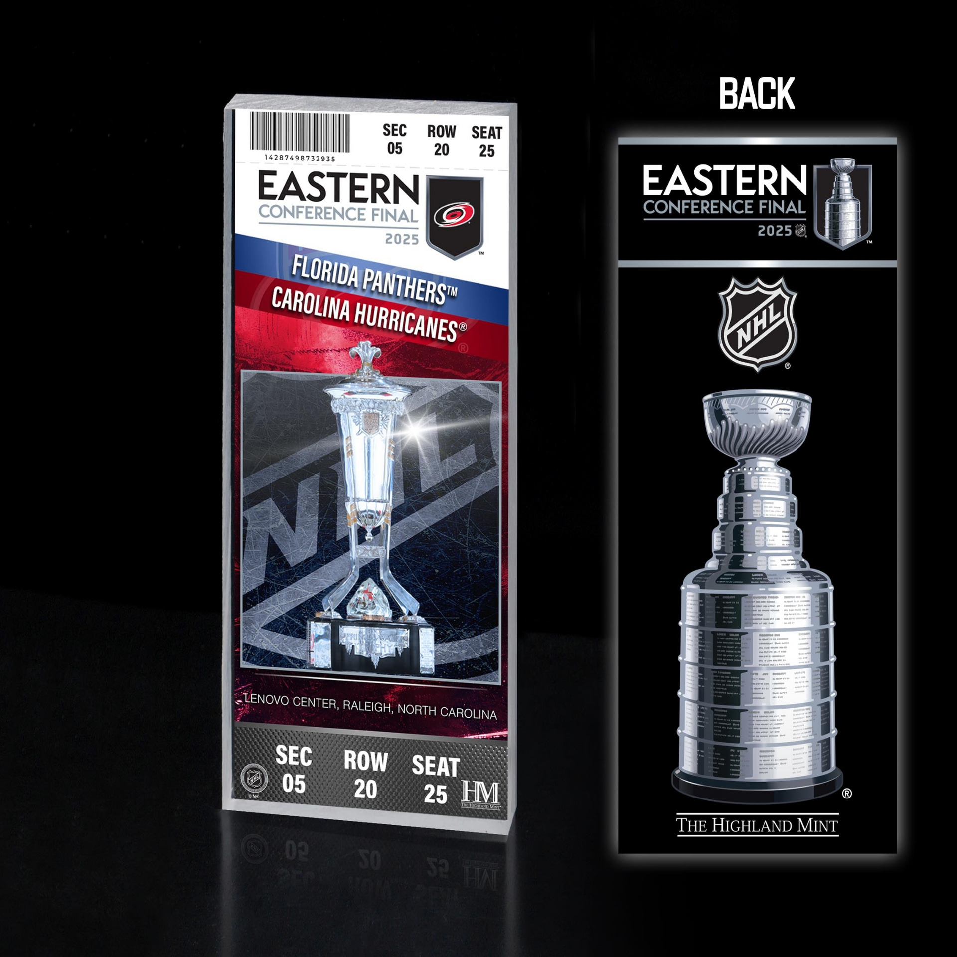 2025 HM ECF Commemorative Ticket – Carolina Pro Shop